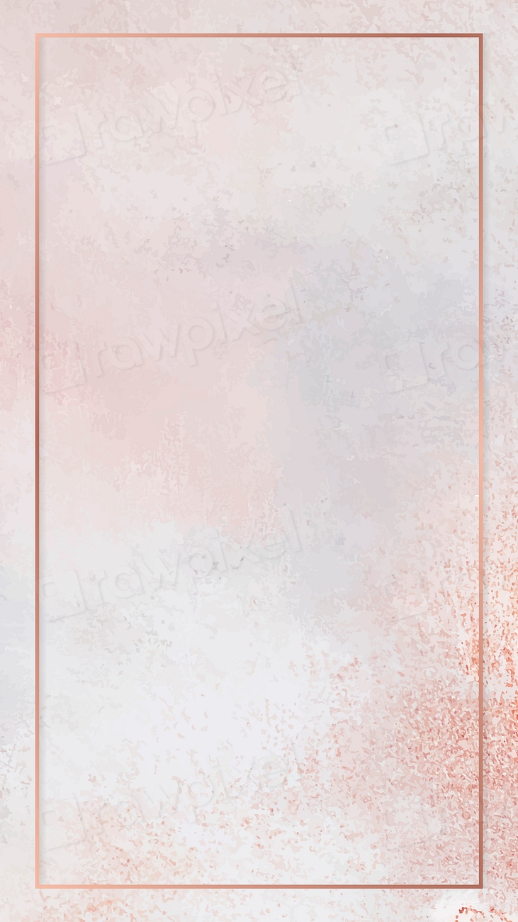 Rectangle copper frame pastel mobile | Premium Vector - rawpixel