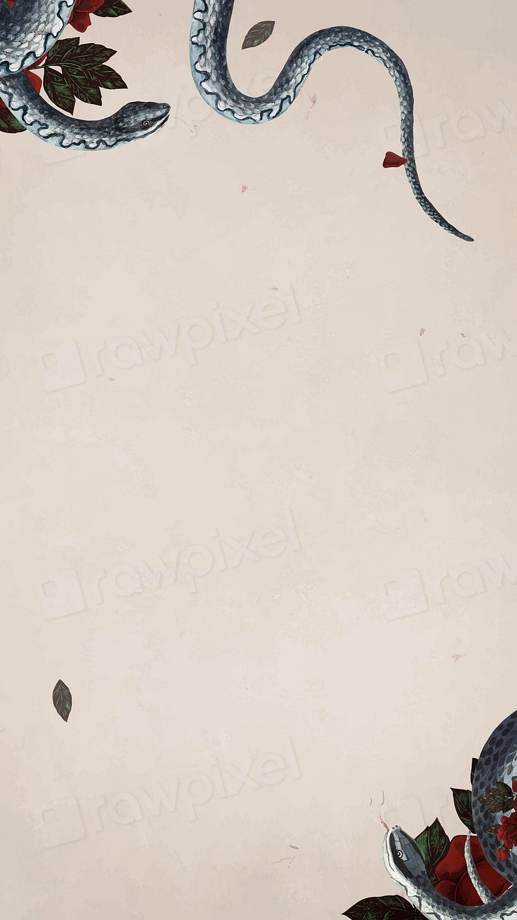 Wampum snake pattern beige mobile | Premium Vector - rawpixel