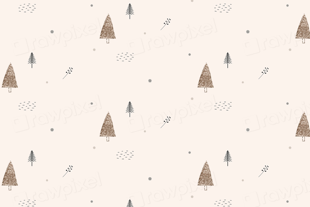 Christmas elements seamless pattern vector | Premium Vector - rawpixel