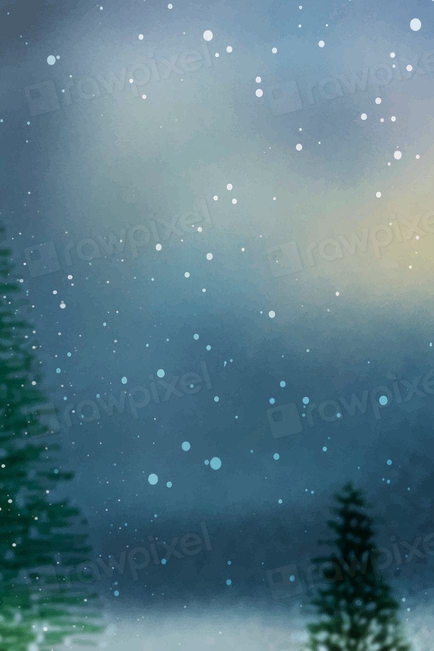 Christmas trees design space background | Premium Vector - rawpixel