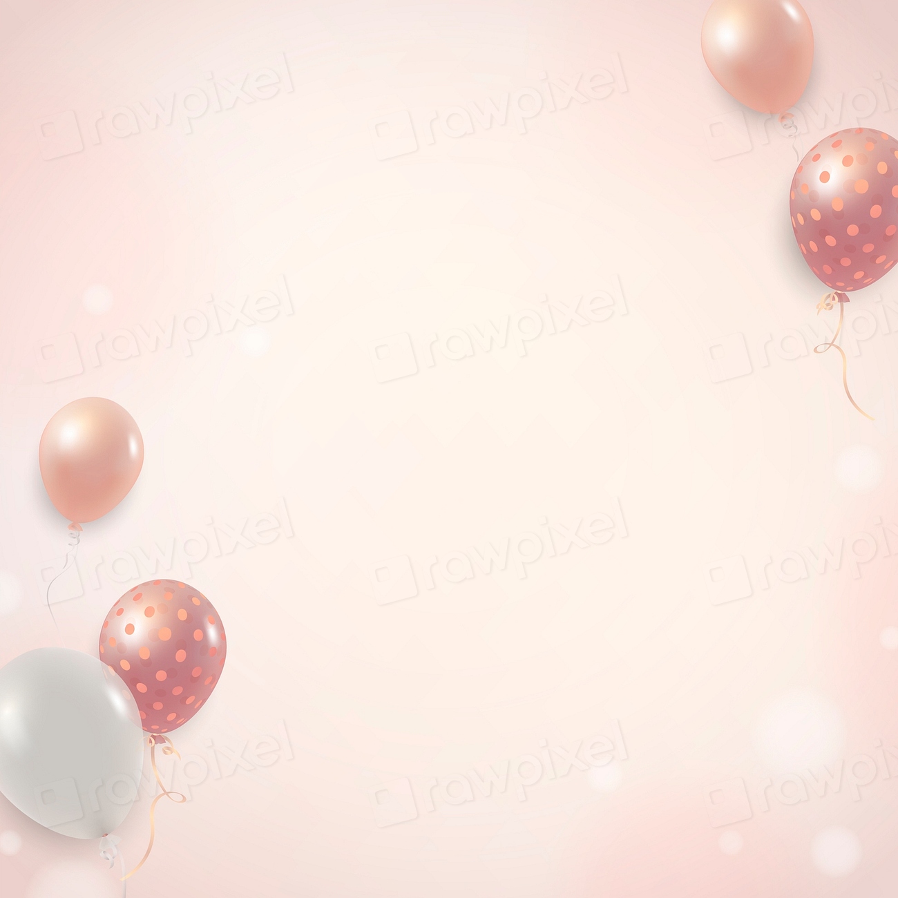 Elegant balloon background vector | Premium Vector - rawpixel