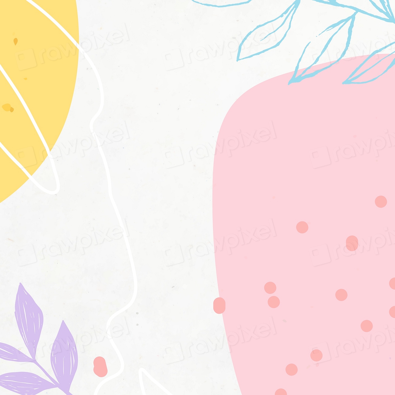 Abstract pastel Memphis patterned background | Premium Vector - rawpixel