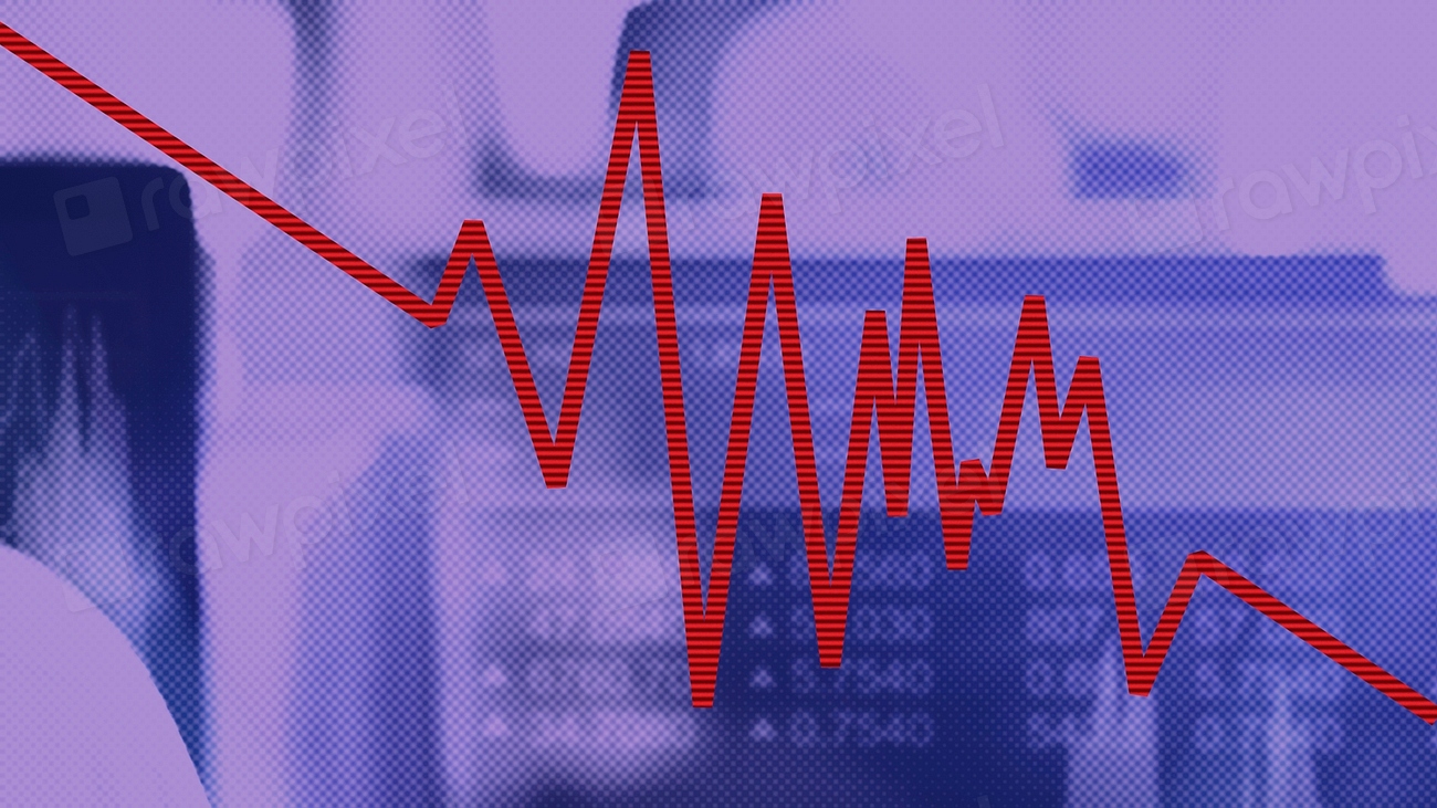 Economic impact decrease due coronavirus | Free PSD - rawpixel