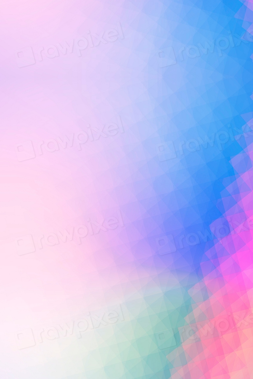 Ombre colorful mosaic background illustration | Free Photo - rawpixel