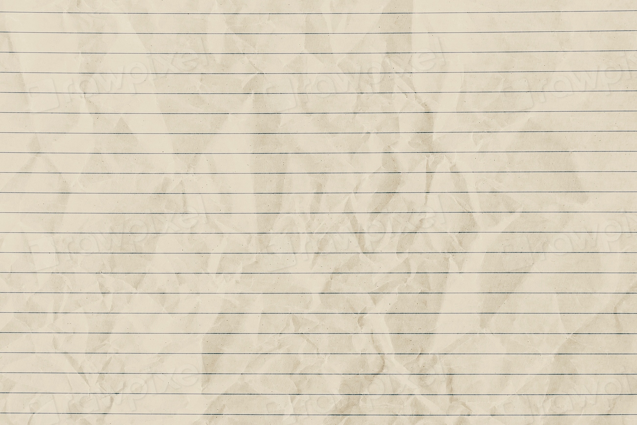 Beige crumpled lined paper background | Free Photo - rawpixel
