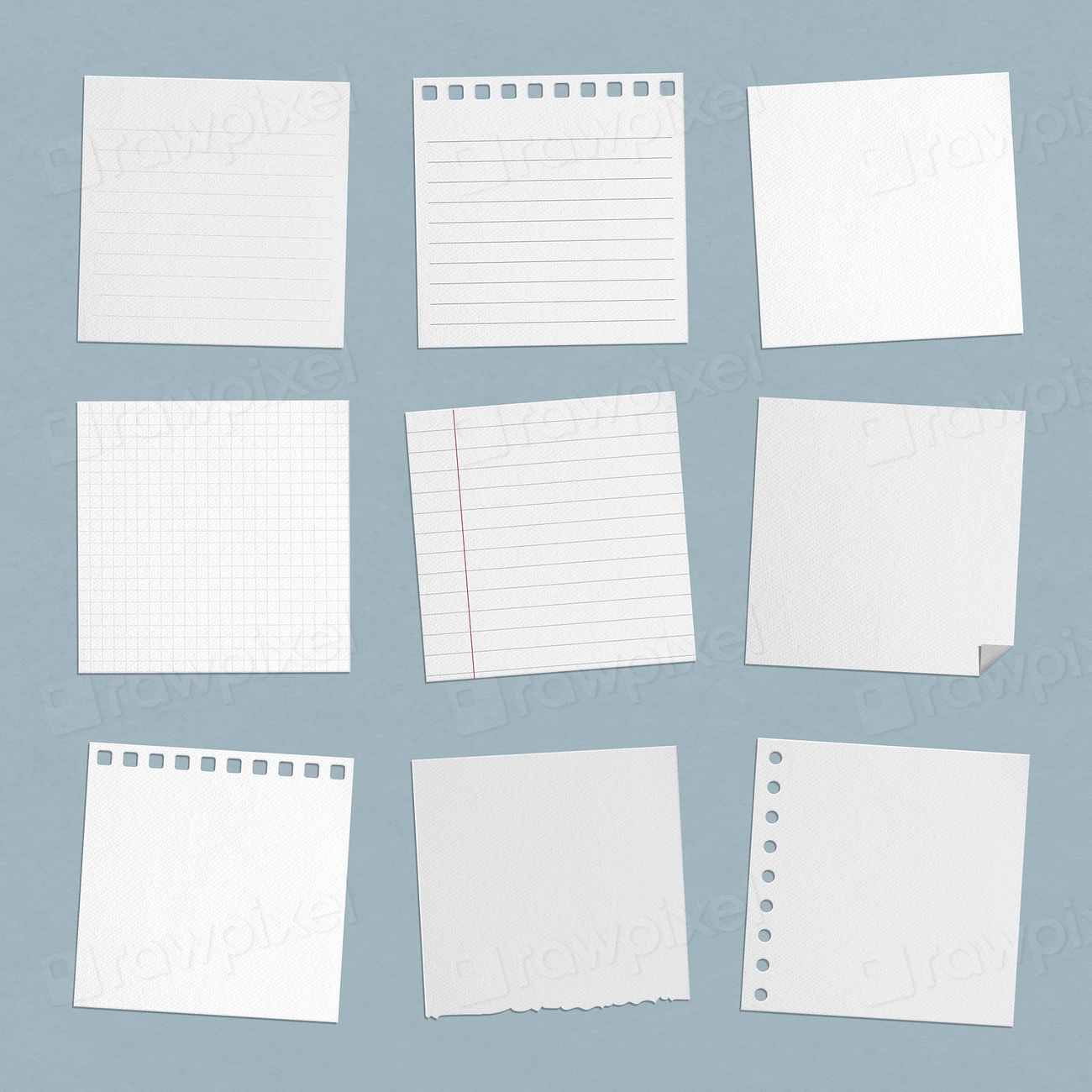 White paper sticky note design | Premium PSD - rawpixel