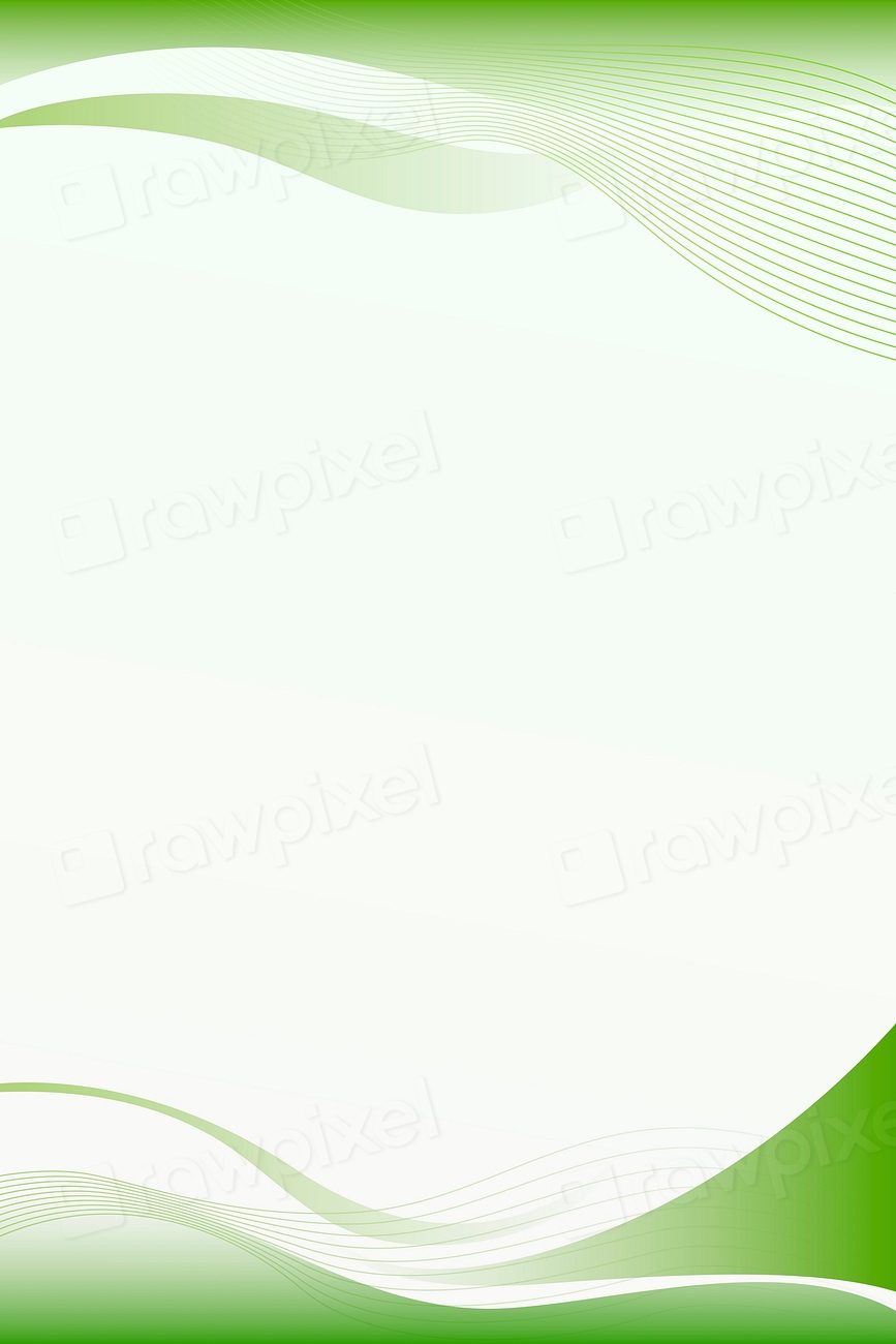 Green curve frame template vector | Premium Vector - rawpixel