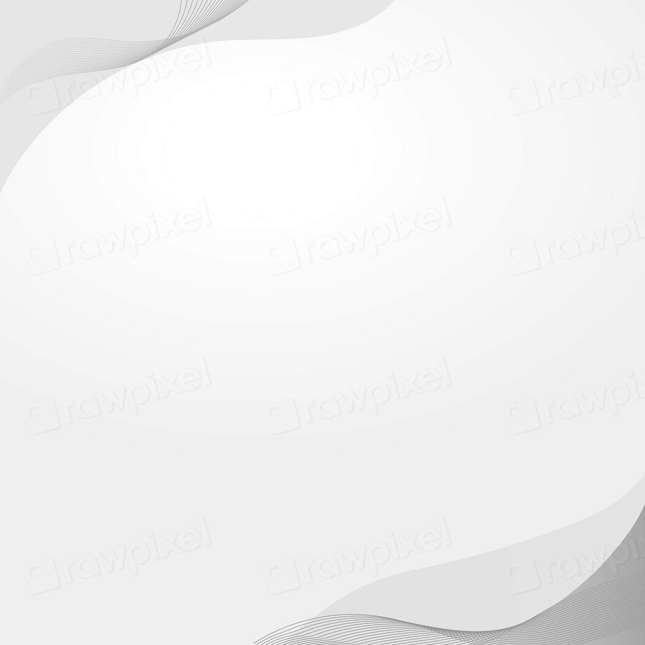 Gray curve frame template vector | Free Vector - rawpixel