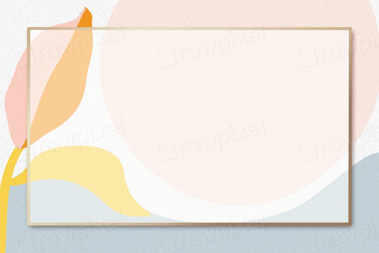 Gold rectangular psd frame on abstract | Free PSD - rawpixel