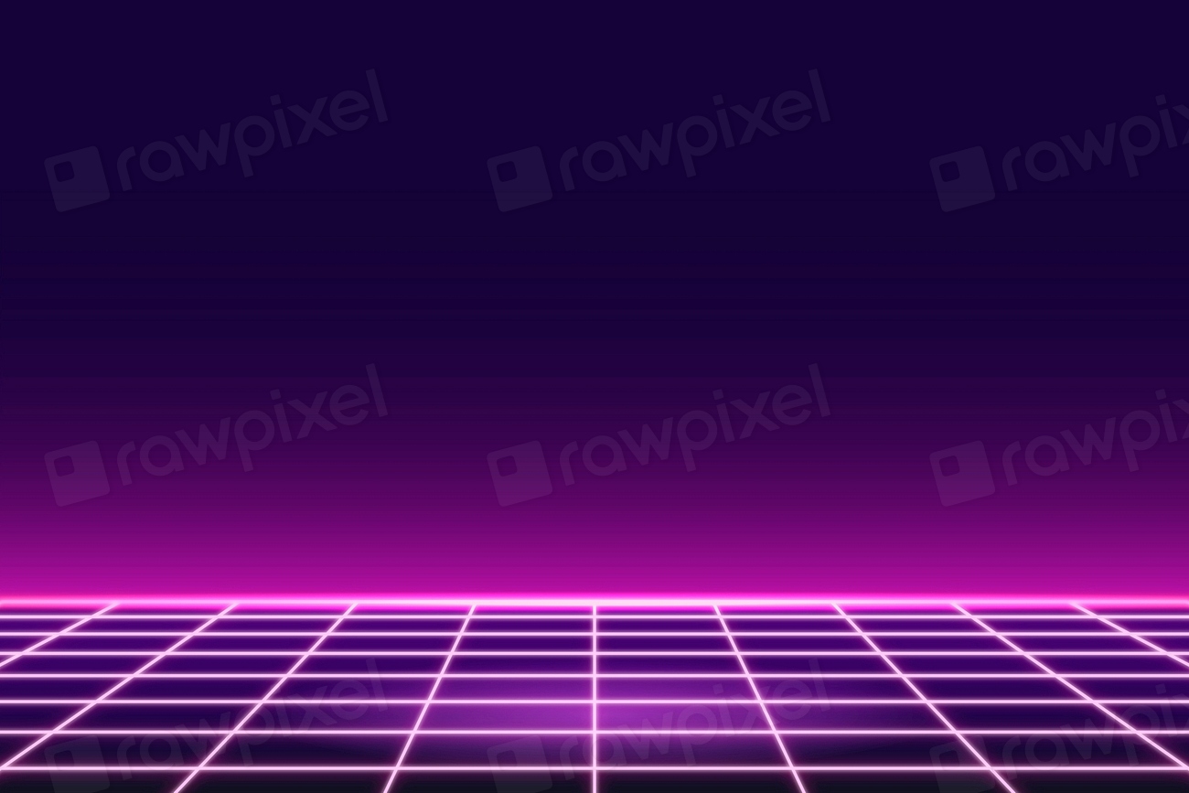 Pink grid neon patterned background | Premium Vector - rawpixel