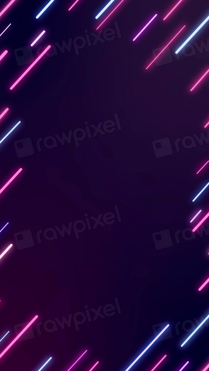 Neon abstract frame dark purple | Premium Vector - rawpixel