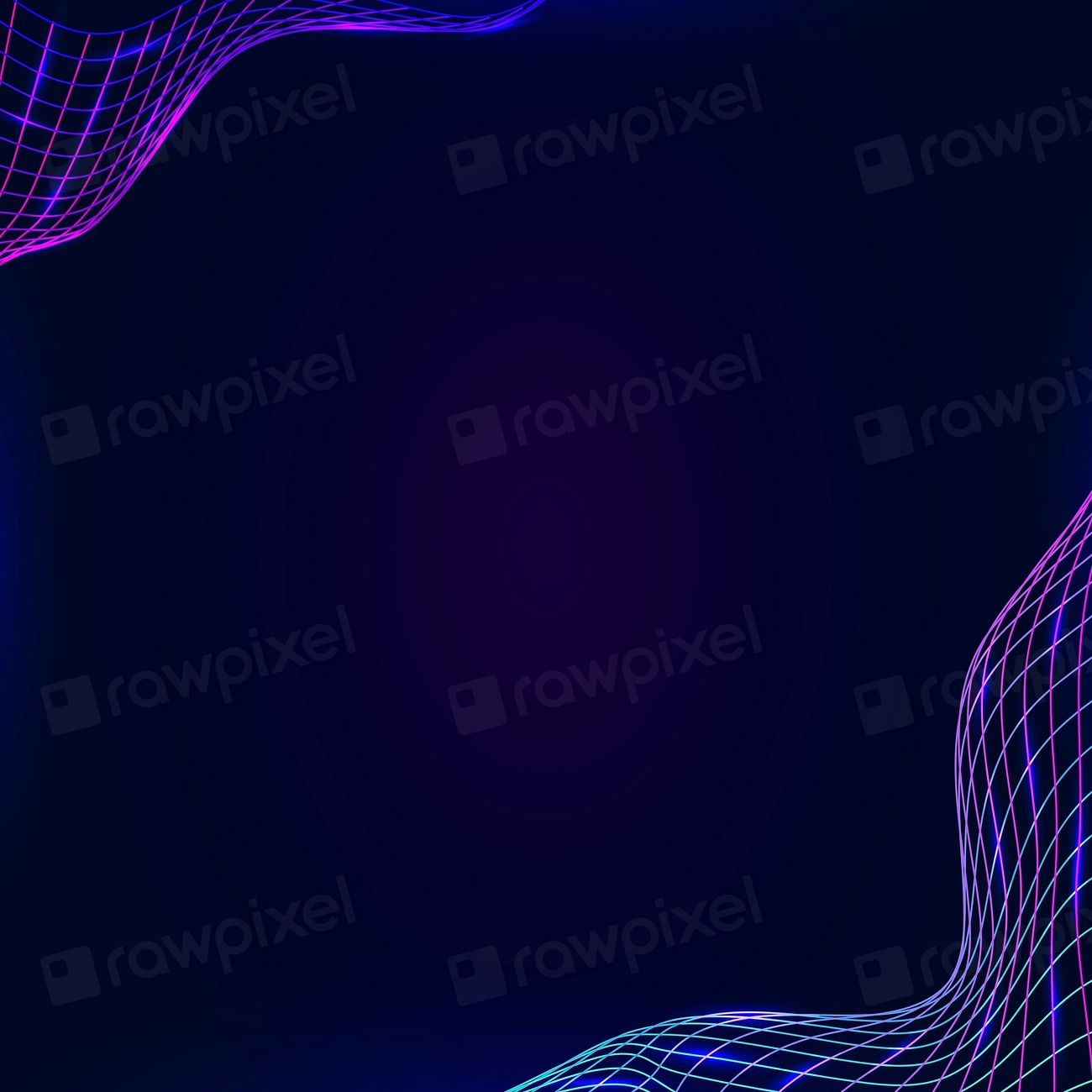 Neon synthwave border on a squared | Free Vector - rawpixel