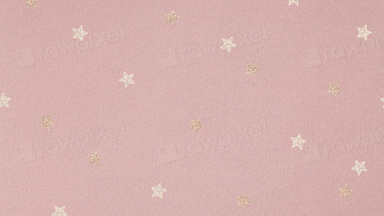Gold star pattern pink background | Premium Photo - rawpixel