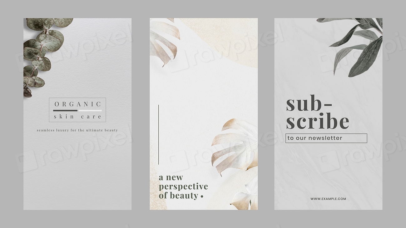 Minimalist natural marketing banner design | Premium Vector - rawpixel