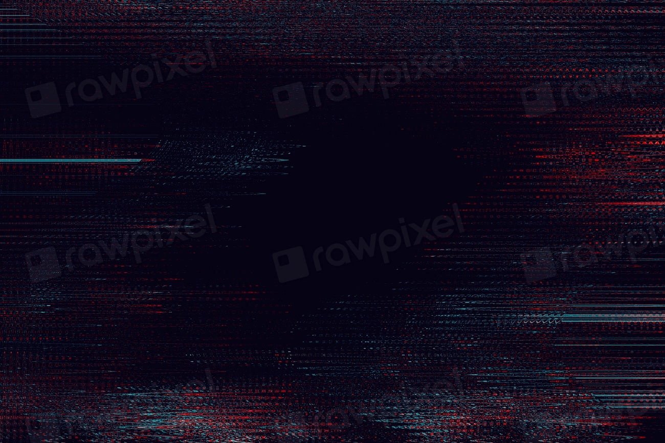Dark glitch effect psd on a black | Premium PSD - rawpixel