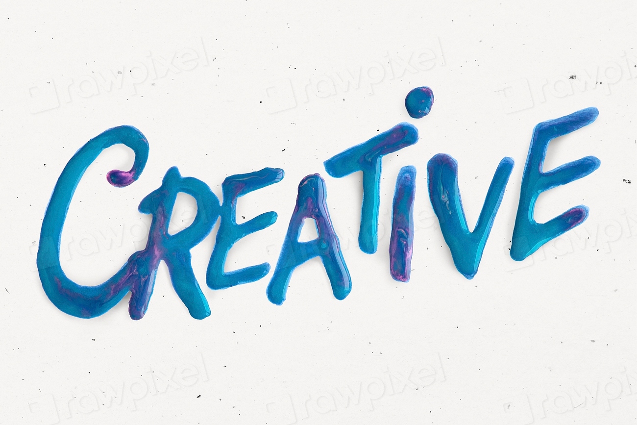 Creative acrylic PSD font typography | Premium PSD - rawpixel
