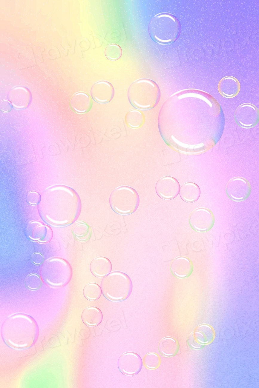 Bubble effect holographic pattern background | Free Photo - rawpixel