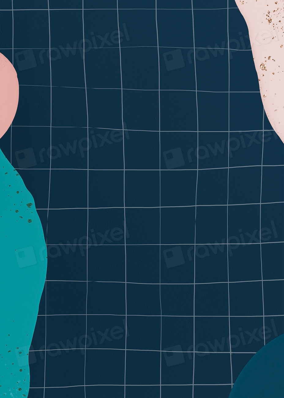 Pastel paint blue grid line | Free Photo - rawpixel