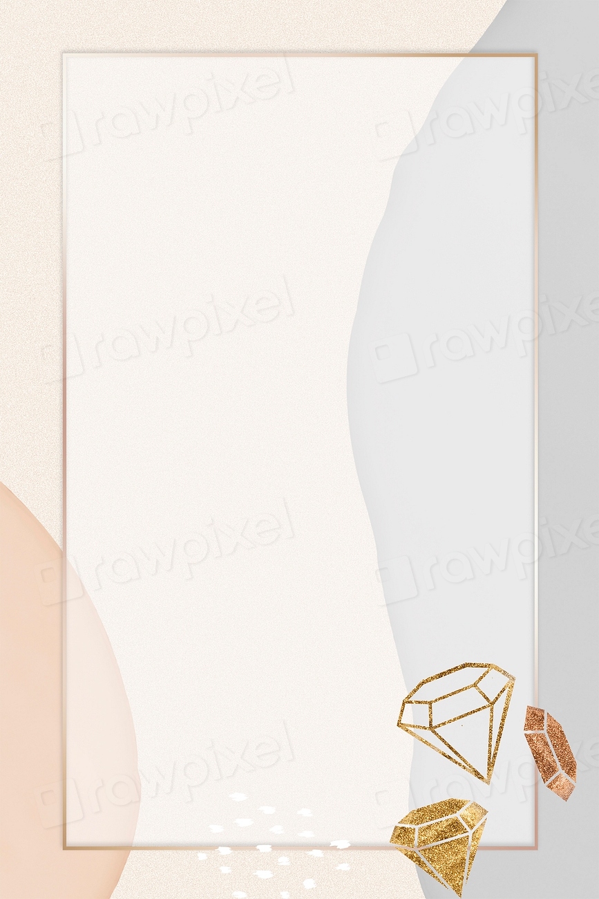 Gold gem frame psd abstract | Premium PSD - rawpixel