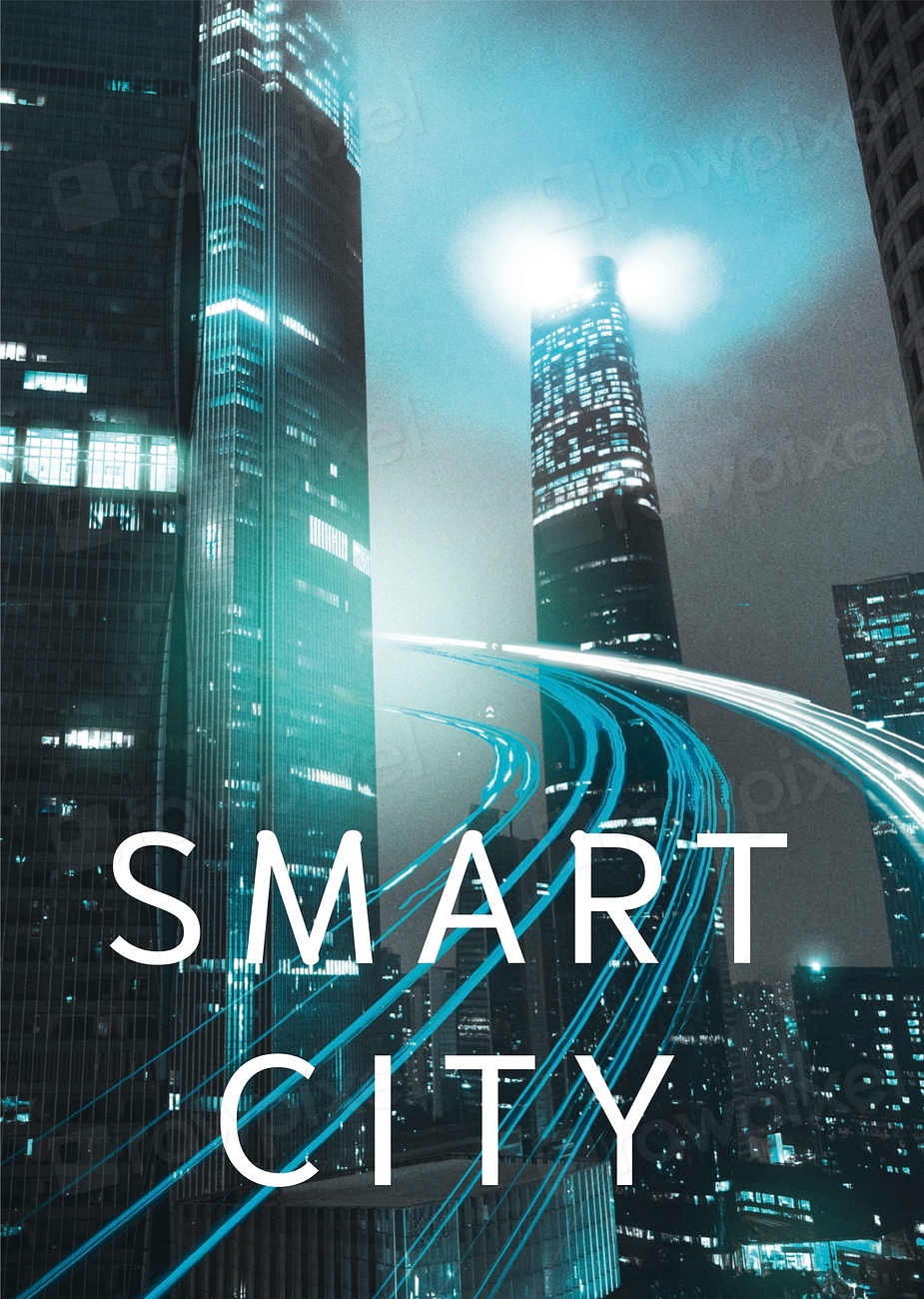 Smart city technology vector editable | Premium Vector Template - rawpixel