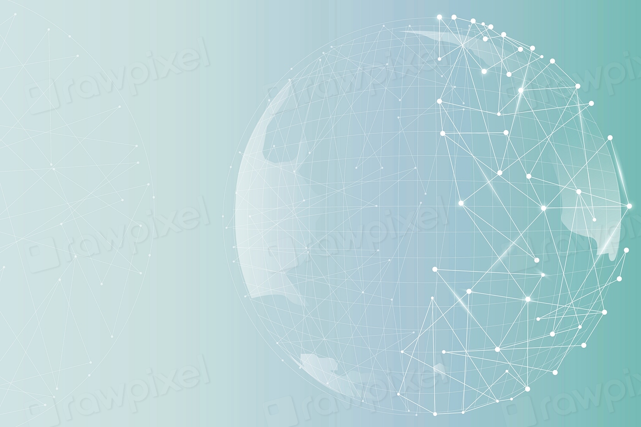 Globe digital business vector gradient | Premium Vector - rawpixel