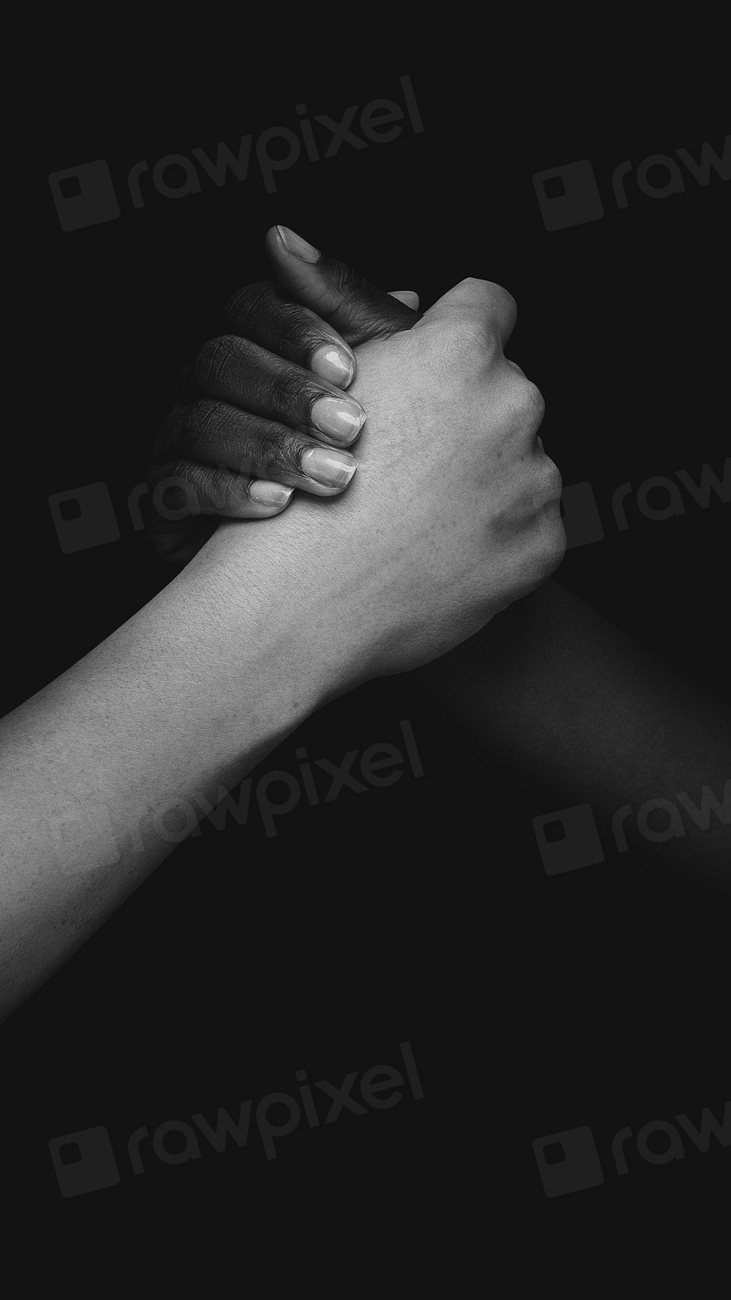 Greyscale holding hands middle photo | Premium Photo - rawpixel