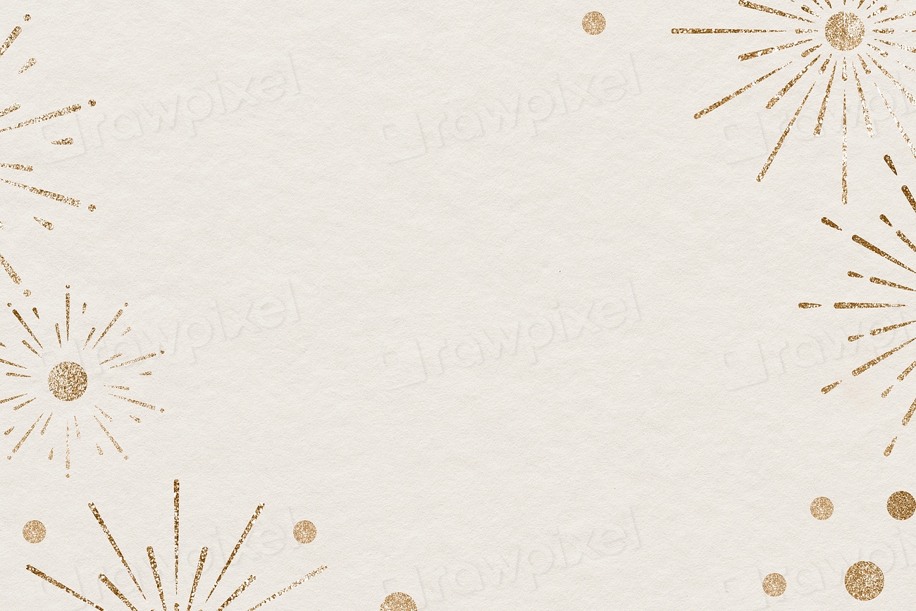 Festive gold firework beige background | Premium Photo - rawpixel