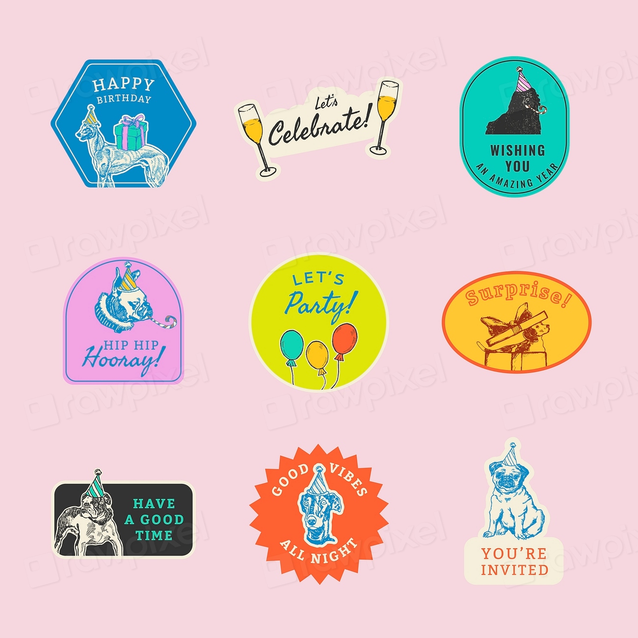 Editable party template vector social | Premium Vector - rawpixel