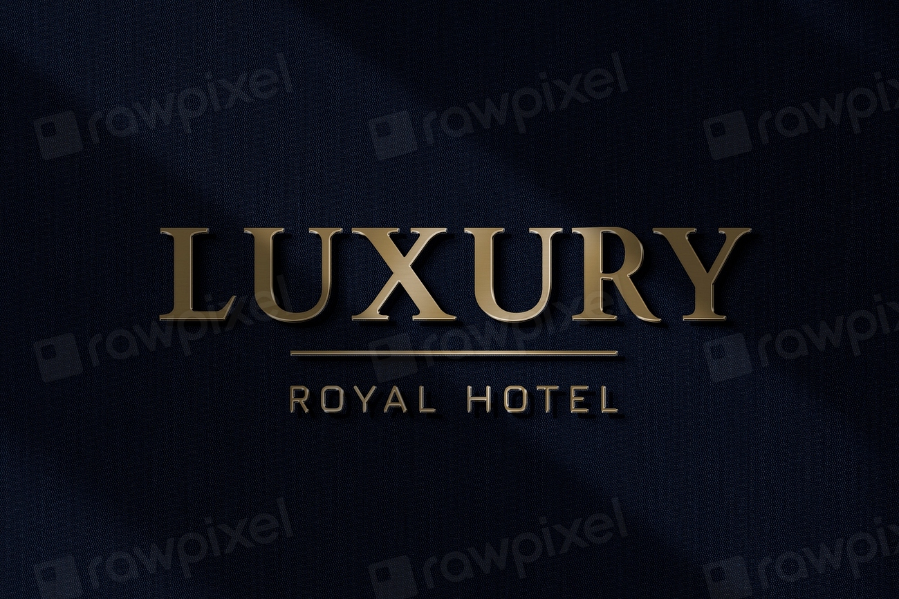 Luxury hotel logo template psd | Premium PSD Add-on - rawpixel