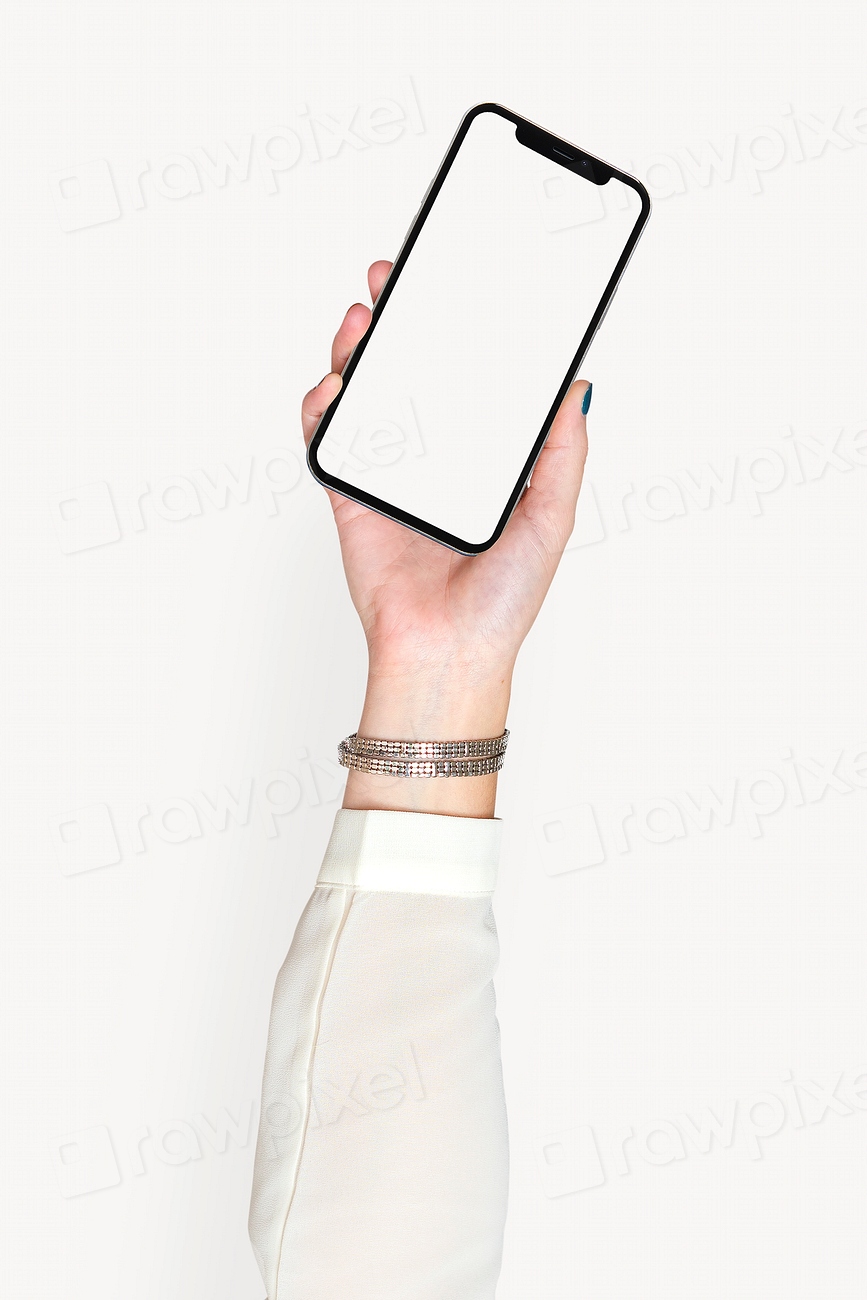 Hand holding smartphone photo | Premium Photo - rawpixel