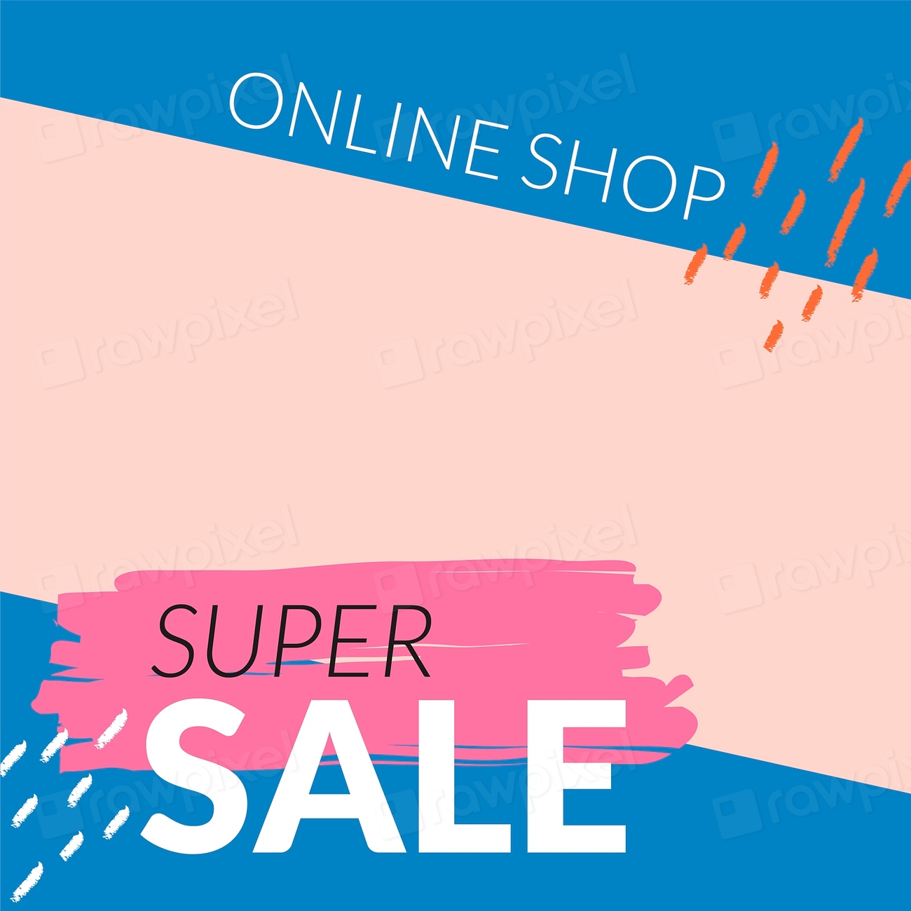 Colorful sale template design vector | Free Vector Template - rawpixel