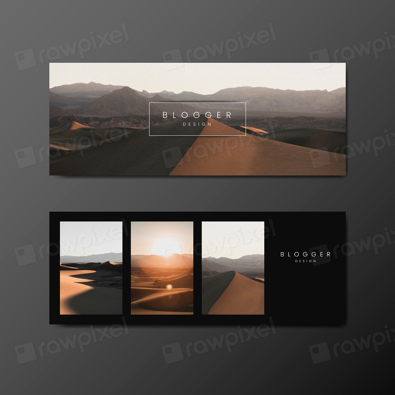 Travel photography blog header template | Premium Vector - rawpixel