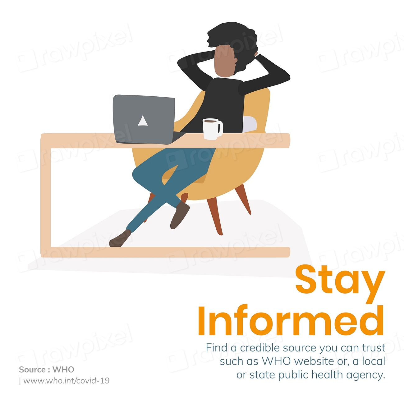 Stay informed and get the facts | Free Vector - rawpixel