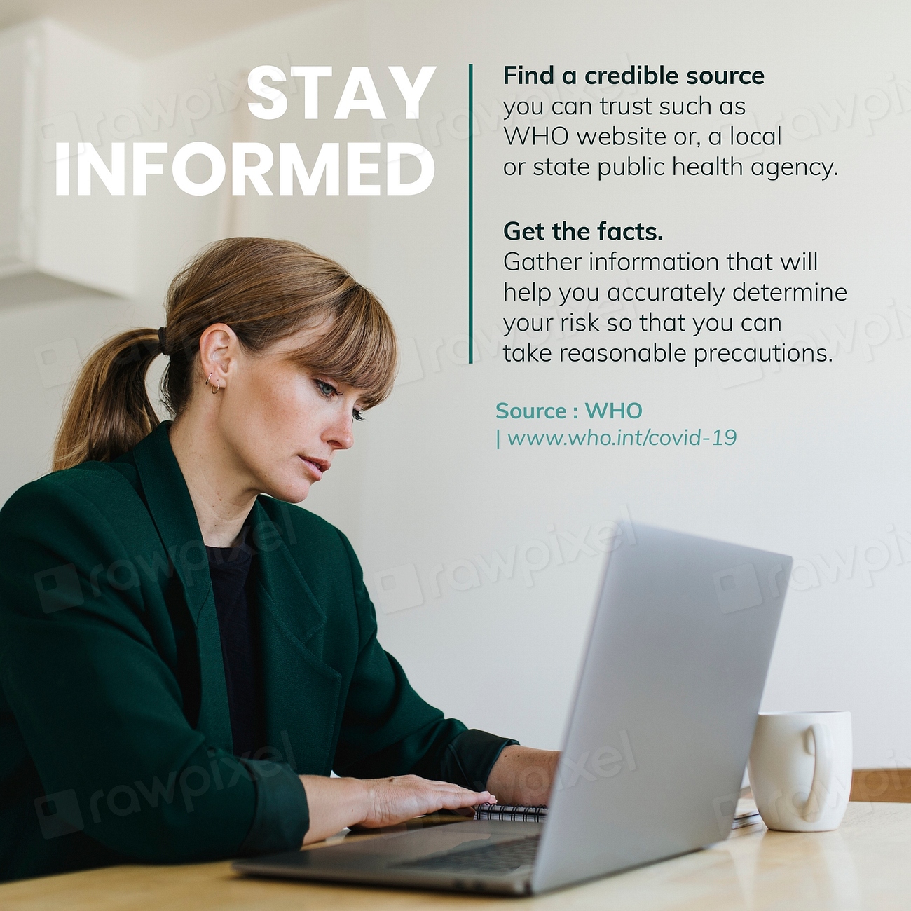 Stay informed and get the facts | Free Vector - rawpixel