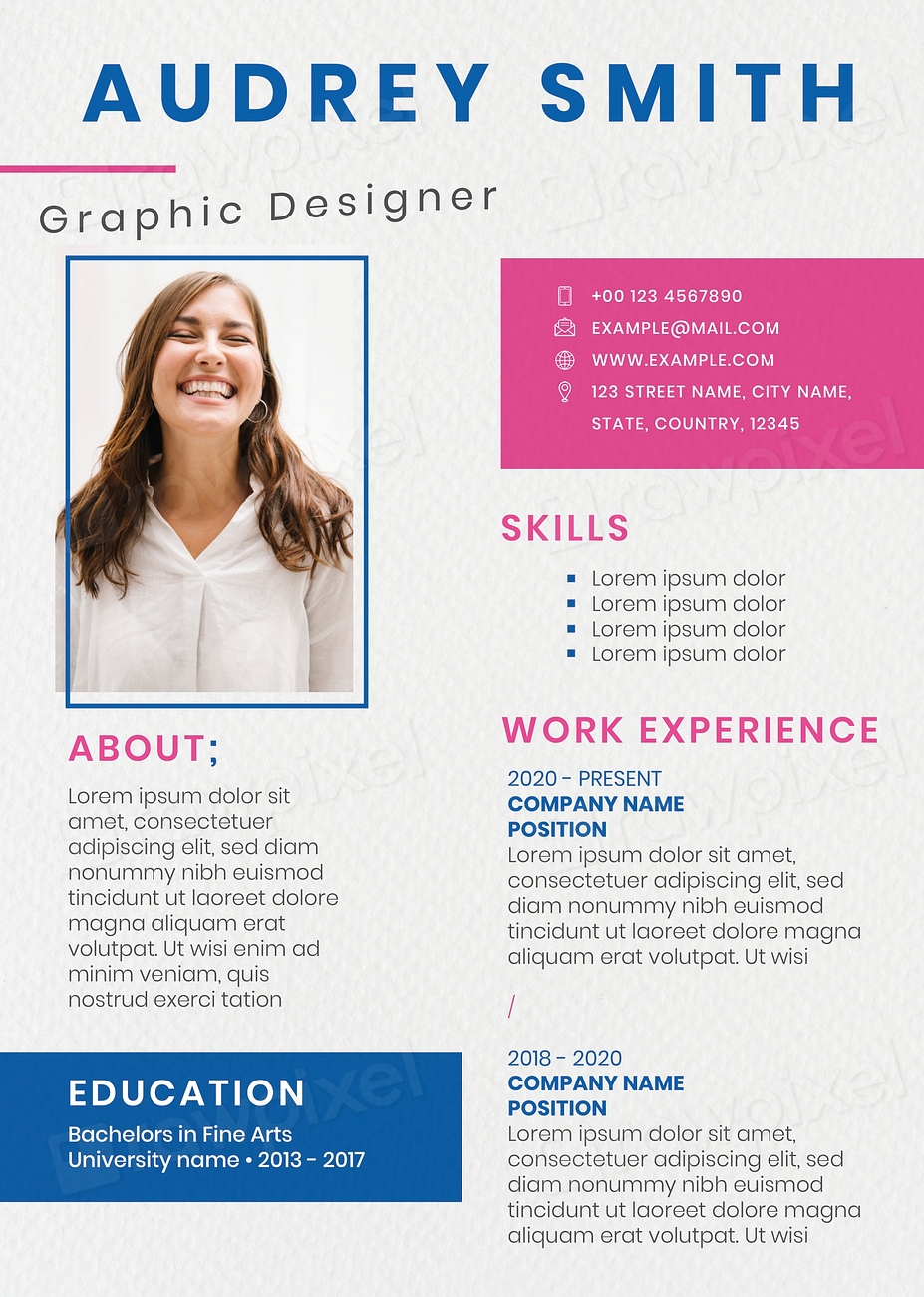 Creative editable CV template downloadable | Premium PSD Template ...