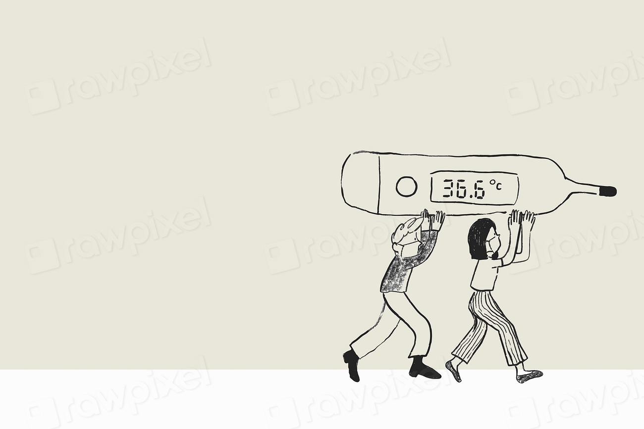 Normal body temperature vector background | Premium Vector - rawpixel