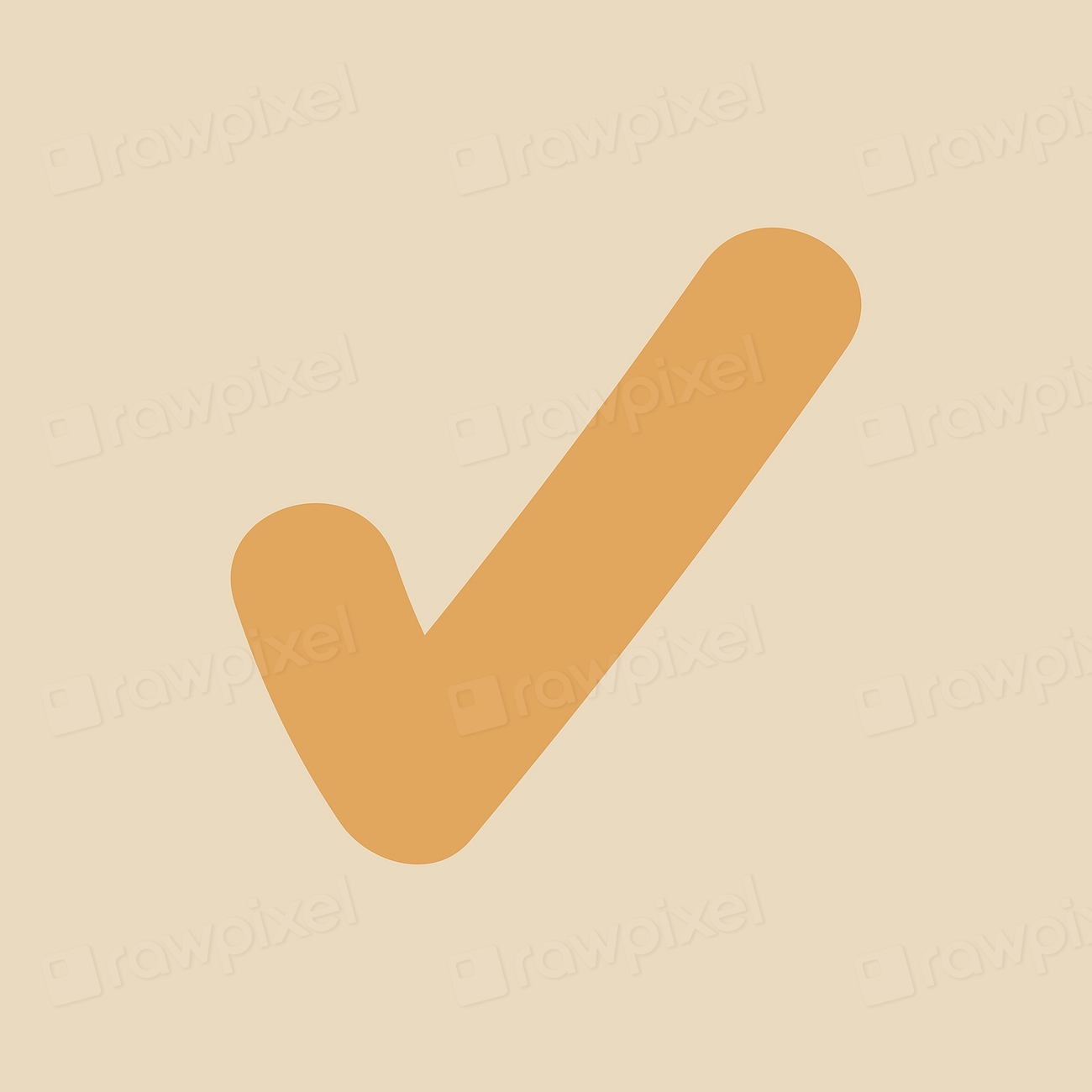 Correct tick clipart, aesthetic design | Premium Vector - rawpixel