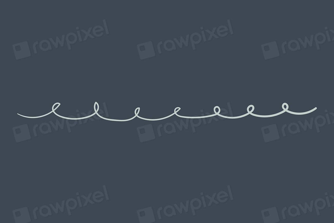 Swirl line clipart, cute design | Free Vector - rawpixel
