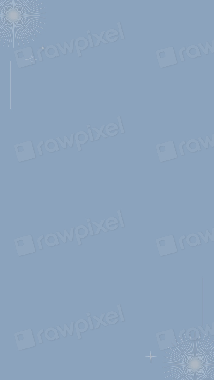 Blue mobile wallpaper, cute background | Premium Photo - rawpixel