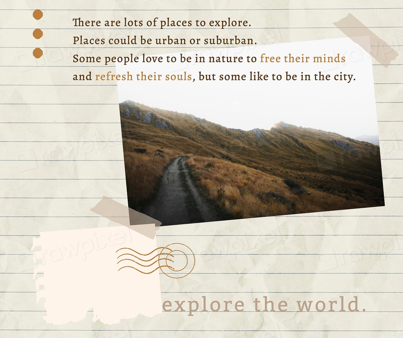 Travel blog website template vector | Premium Vector - rawpixel