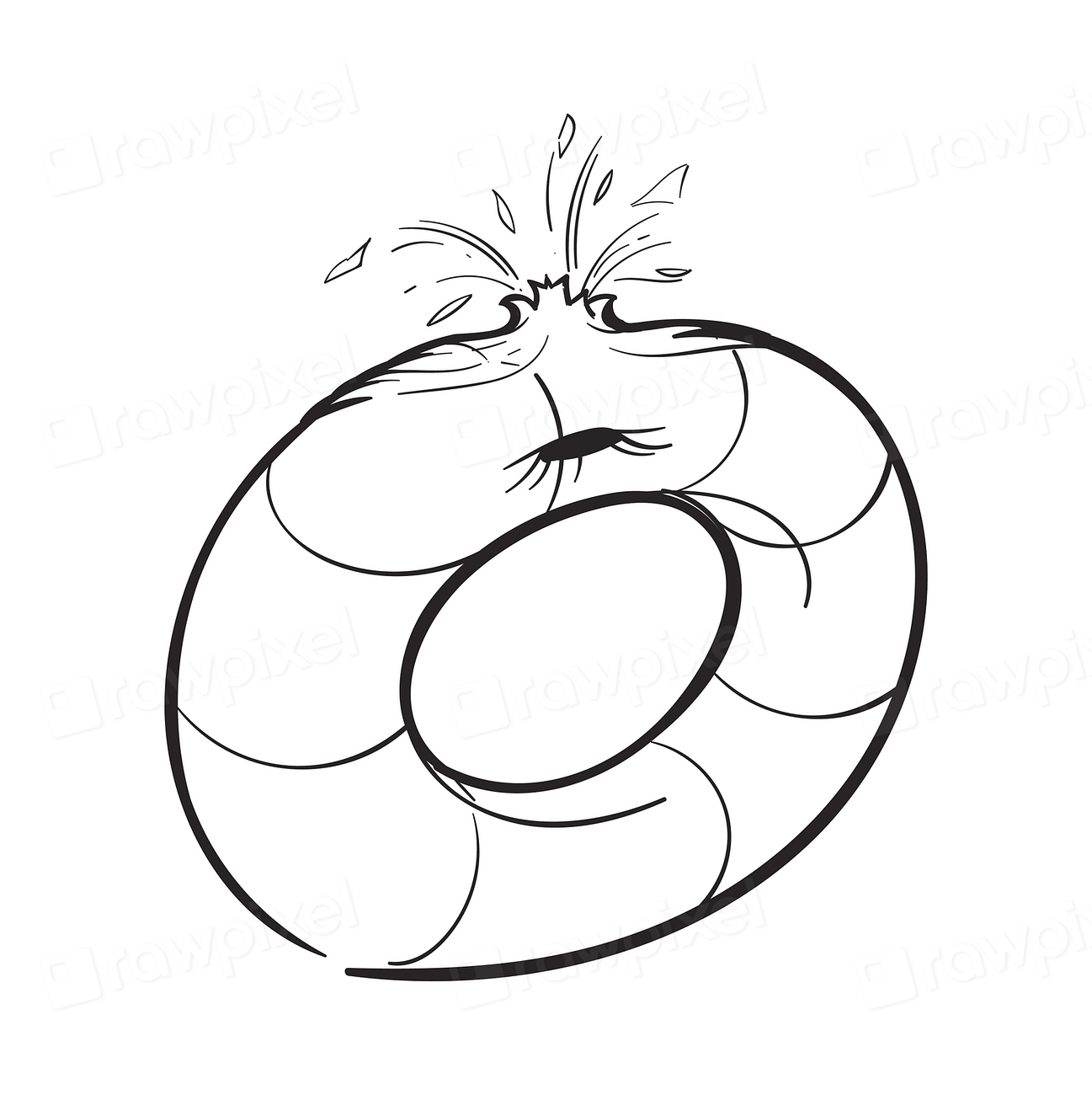 Hand drawing illustration fail concept | Premium Vector Illustration ...