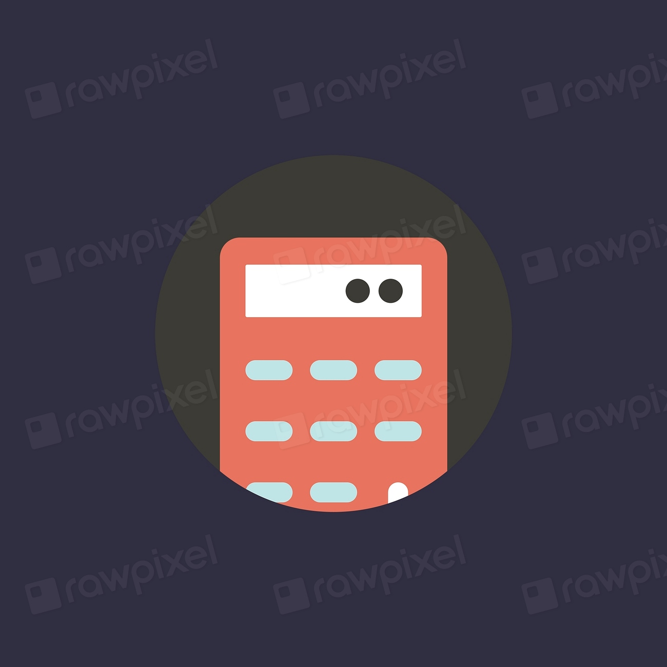 Vector of calculator icon | Free Vector - rawpixel