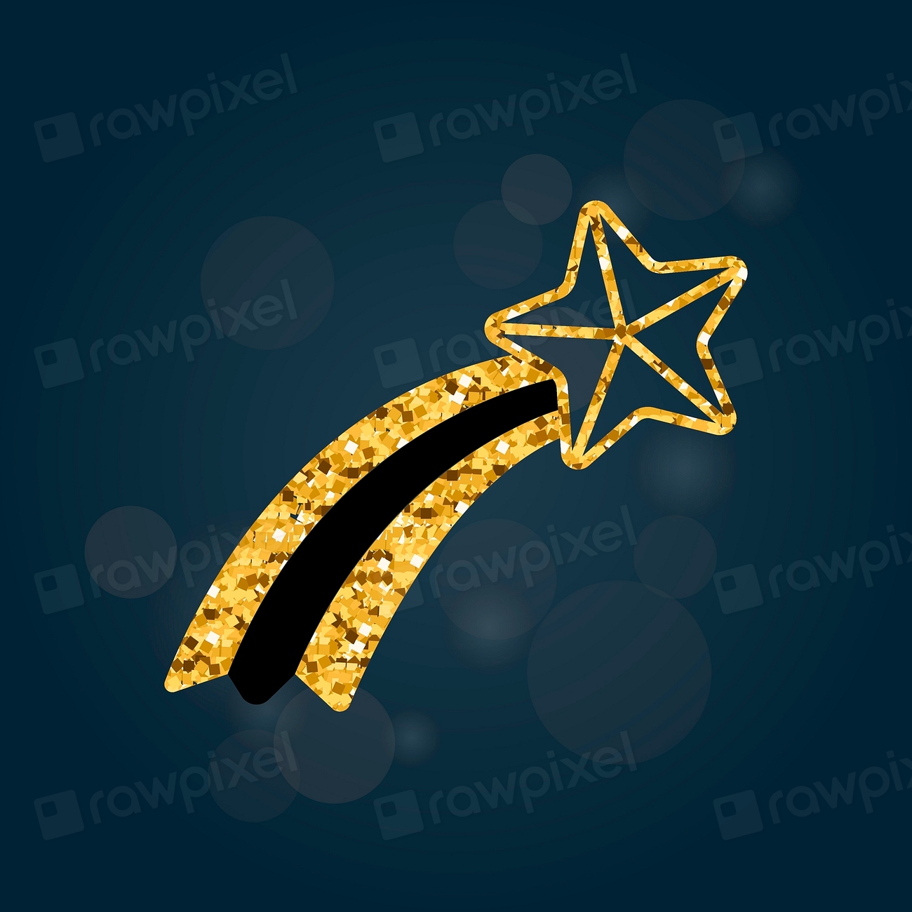 Illustration of shooting star icon | Premium Vector - rawpixel
