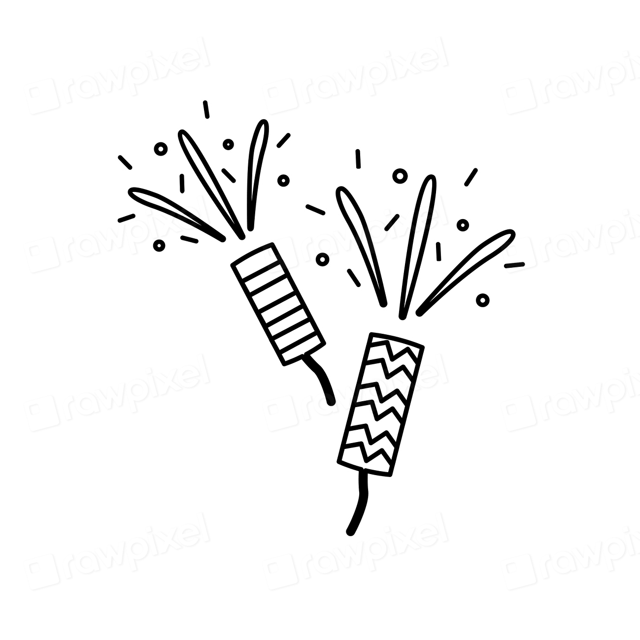 Illustration of party popper icon | Premium Vector - rawpixel