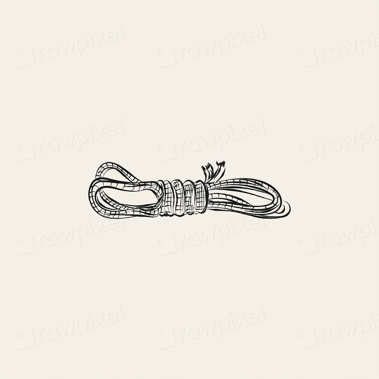 Vintage illustration of rope | Premium Vector Illustration - rawpixel