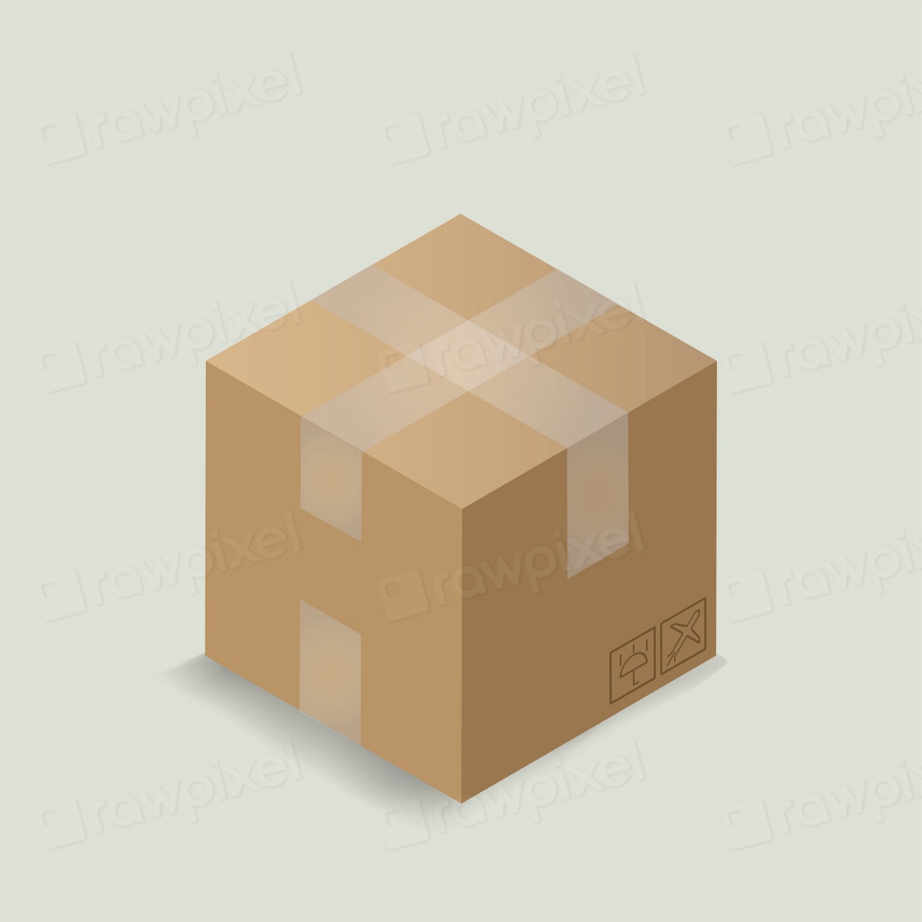 Vector of container box icon | Premium Vector - rawpixel