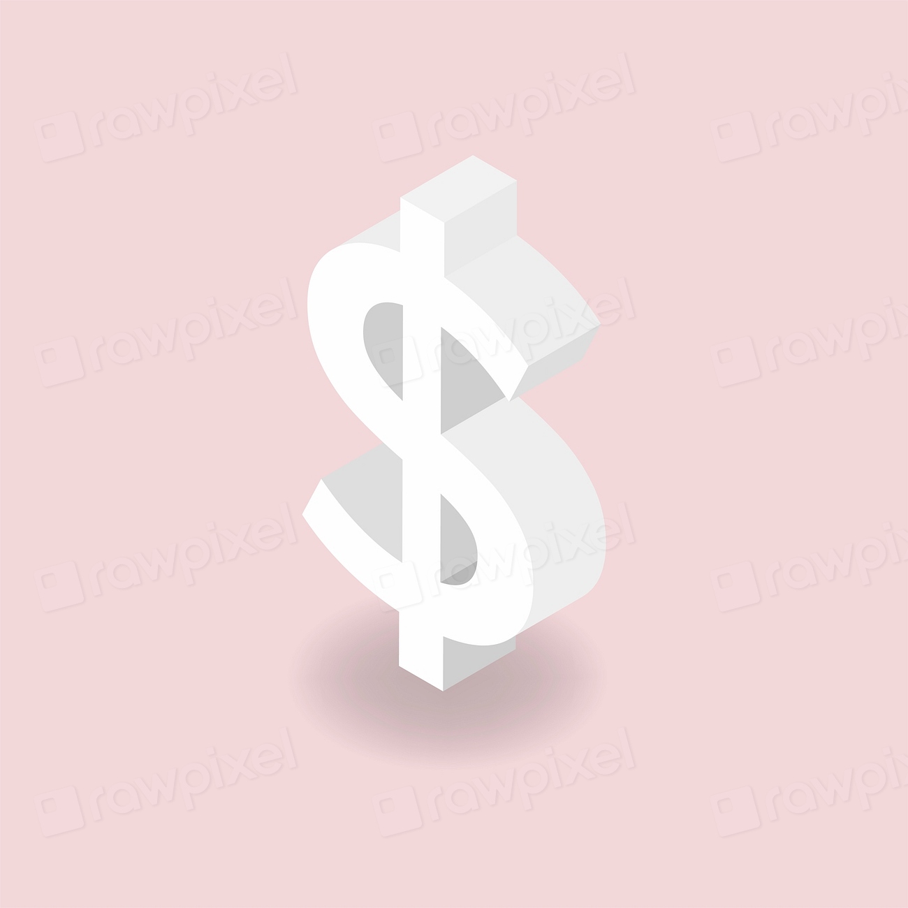 Vector icon dollar sign icon | Premium Vector - rawpixel