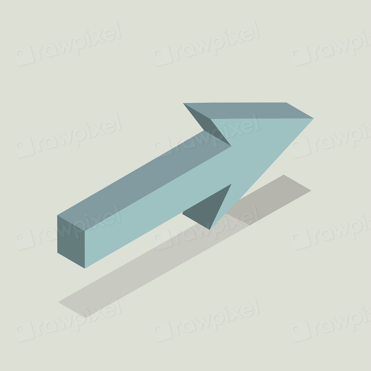 Vector icon of arrow | Premium Vector - rawpixel