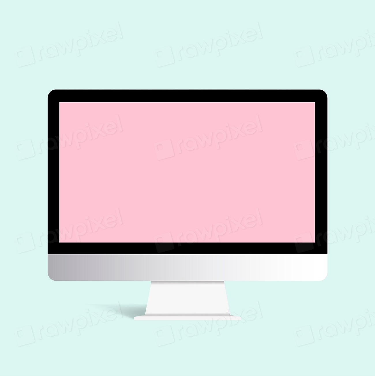 Vector of computer monitor icon | Premium Vector Mockup - rawpixel