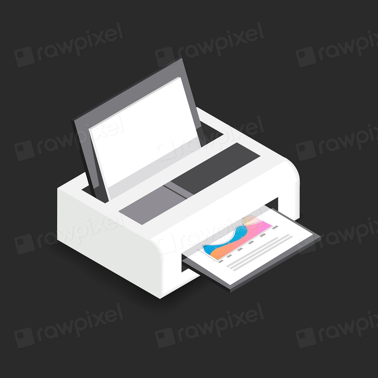 Vector of printer icon | Premium Vector - rawpixel